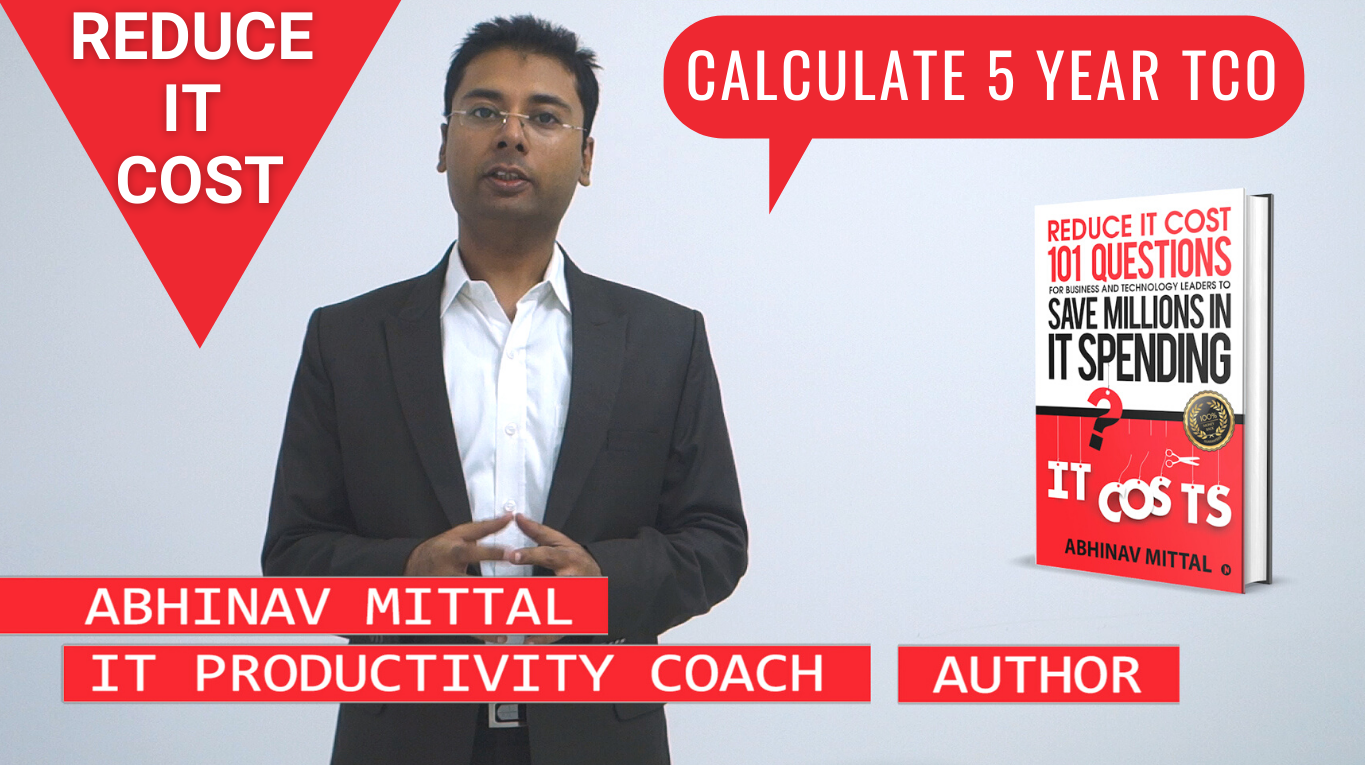 Reduce IT Cost by understanding full cost of owning an application (TCO ...
